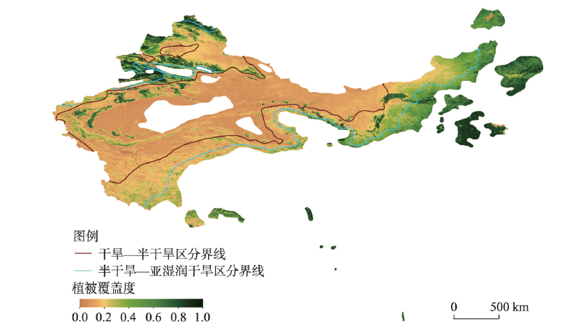 2000—2020年中国荒漠化潜在发生范围区林草覆被时空变化特征