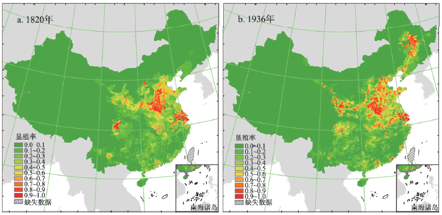 Reconstruction of the historical crop land data in China using the ...